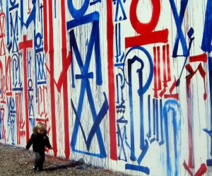 Retna Brings His Distinct Script to the Bowery and Houston Street