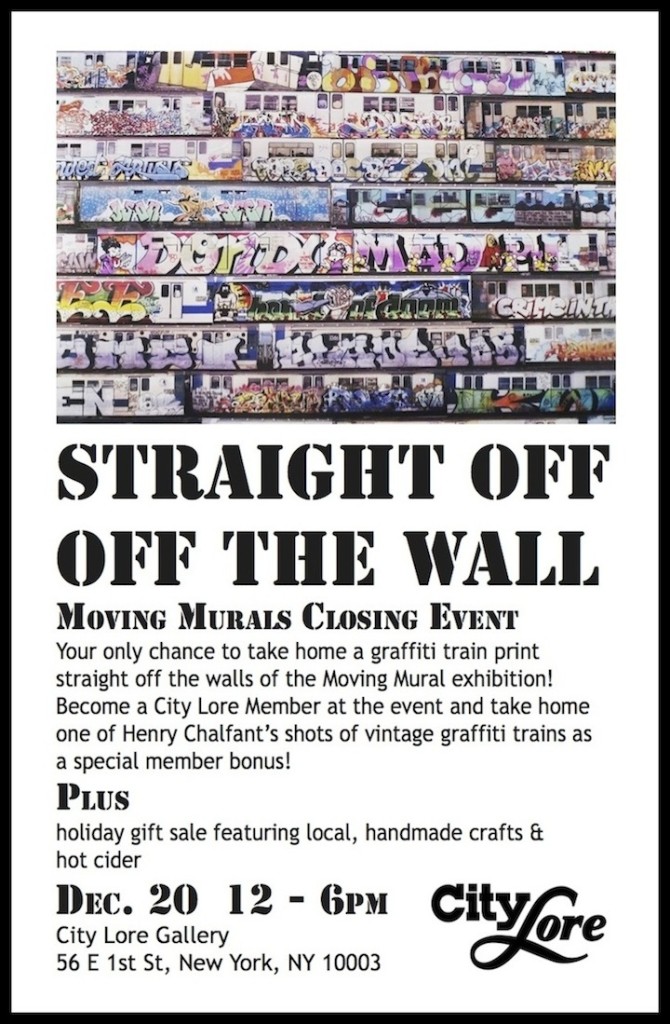 Henry Chalfant & Martha Cooper Graffiti Photography at City Lore