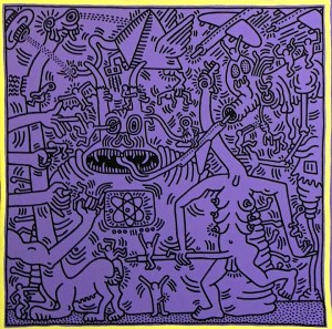 Keith Haring: Heaven and Hell at Skarstedt in Chelsea through April 18