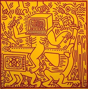 Keith Haring: Heaven and Hell at Skarstedt in Chelsea through April 18