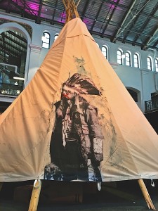 Painter, Muralist and Performance Artist Gregg Deal at the Smithsonian