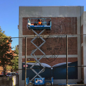 Not A Crime Campaign Refashions PS 92 in Harlem with Street Art