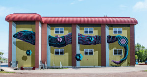 Festival Inspire 3 Mural Art in Moncton, New Brunswick