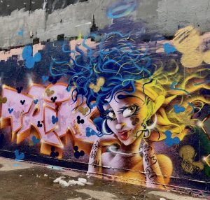 Trik-09, SEN-One, Ree Vilomar and Crane Graffiti in Inwood