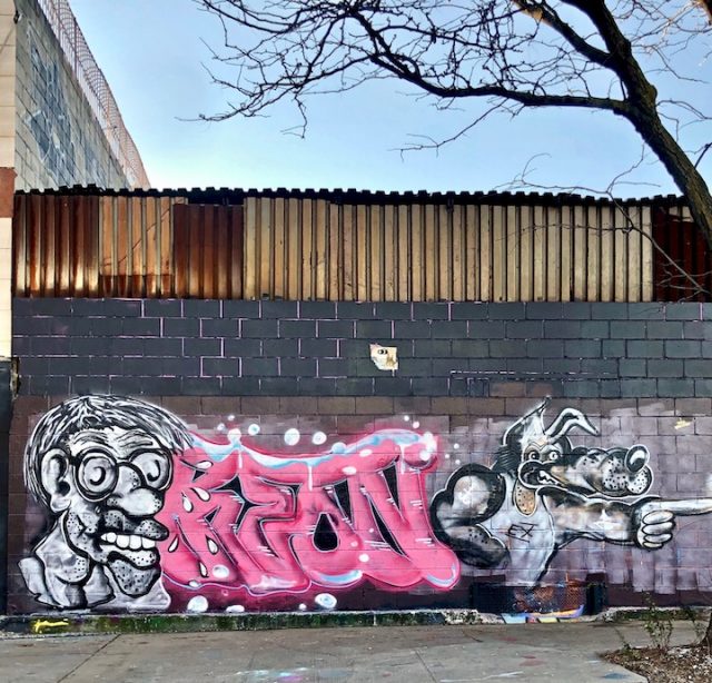 Graffiti Pioneers in East New York, Brooklyn: Ex Vandals 2il, Keon…