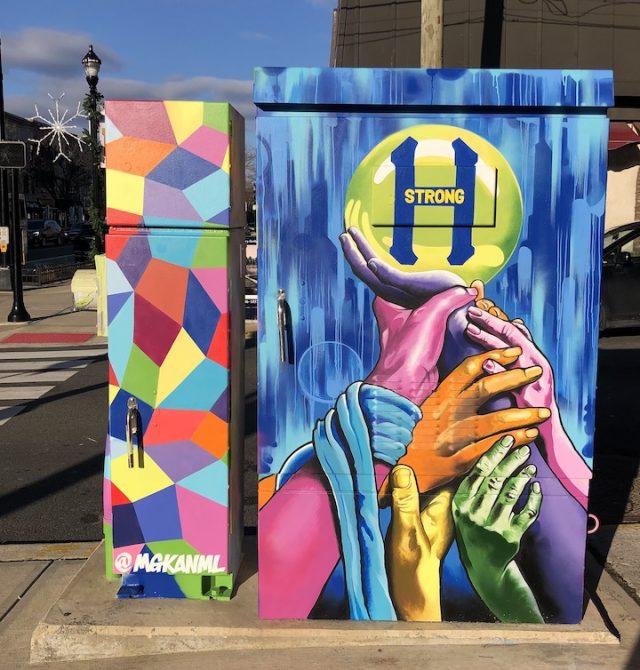 The “Art Box Mural Project” in Hoboken, NJ: Alison Josephs and more